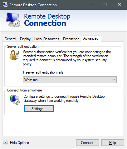 Connect to Work Computer With Remote Desktop - PC | InCHIP IT